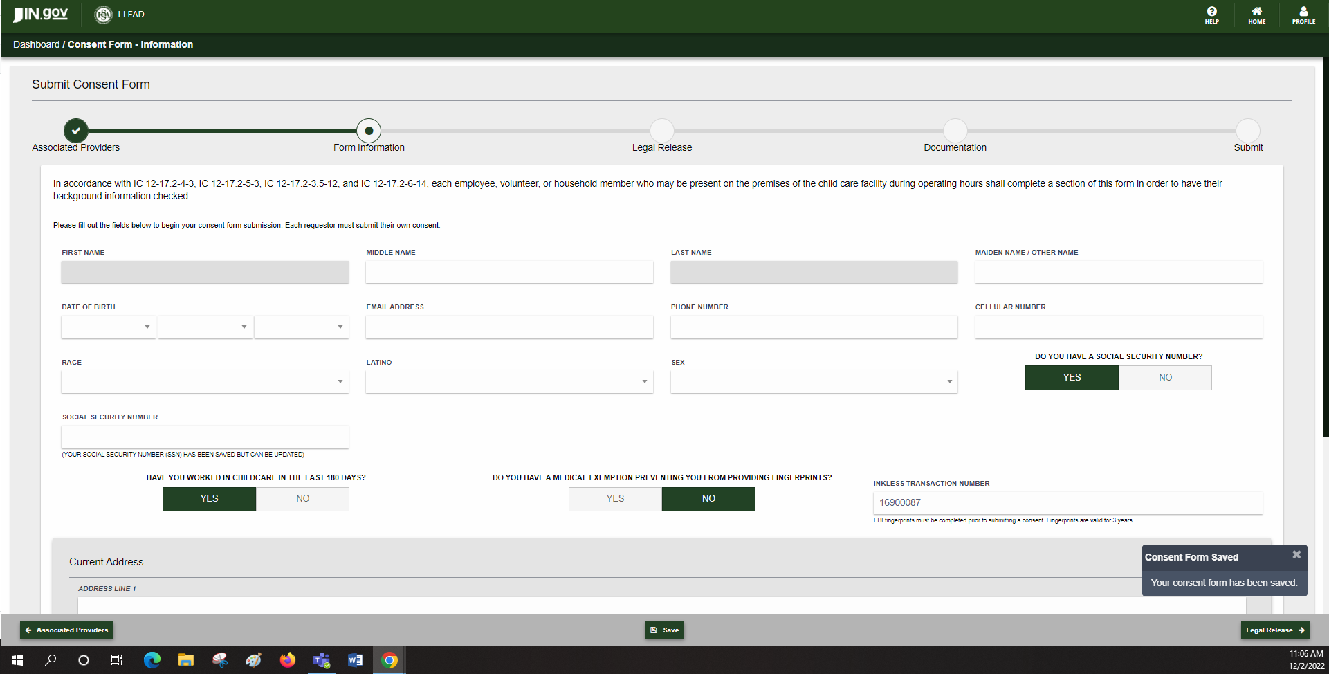 Consent Forms | Brighter Futures Indiana